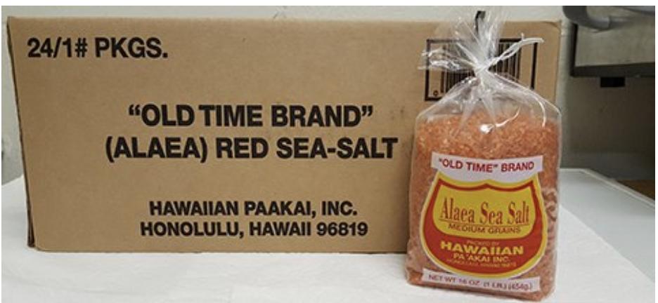 AU, Alaea Salt, Hawaiian, (8 oz)