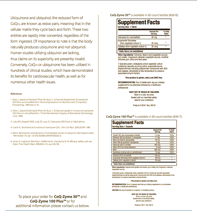 Biotics, CoQ-Zyme, 100Plus (Emulsified), (60T)